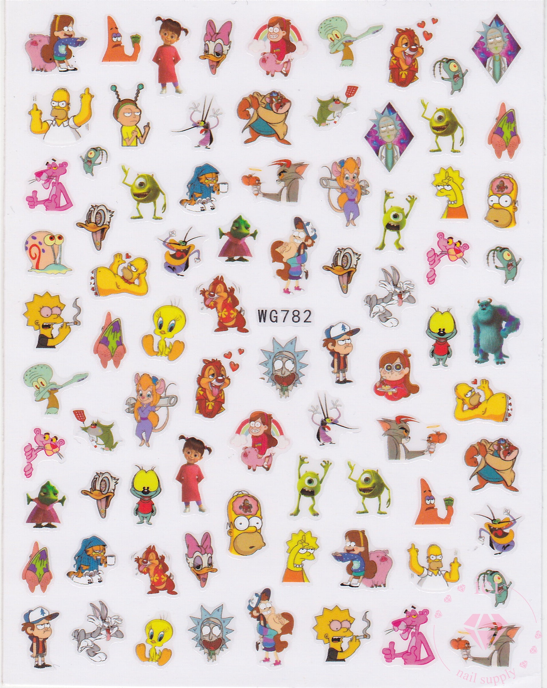 Assorted Cartoons – ici nail supply